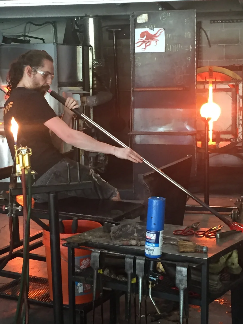 Glass Blowing in Action | Glass Artist | Illinois | Wisconsin — Connor ...