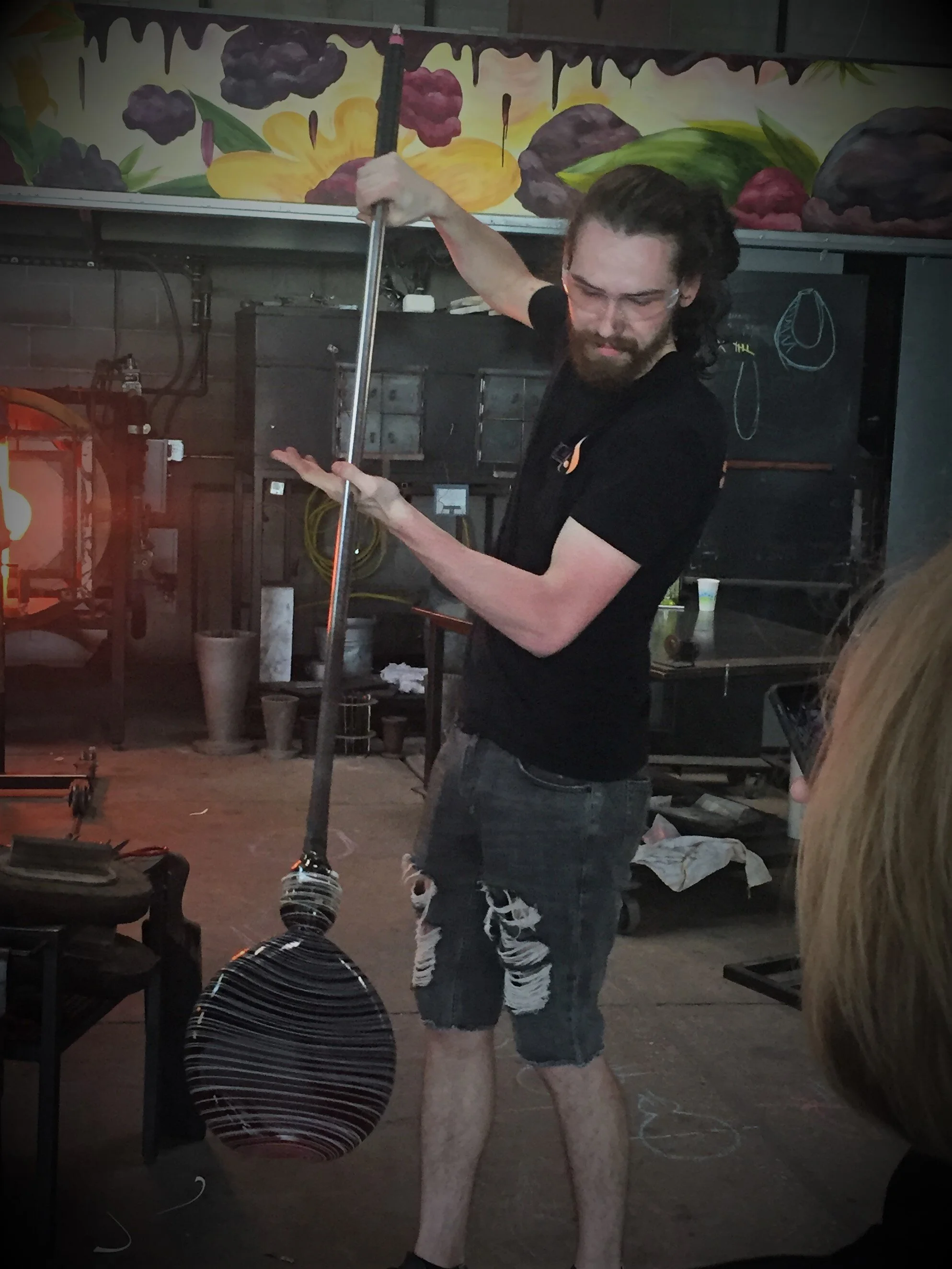 Glass Blowing in Action | Glass Artist | Illinois | Wisconsin — Connor ...