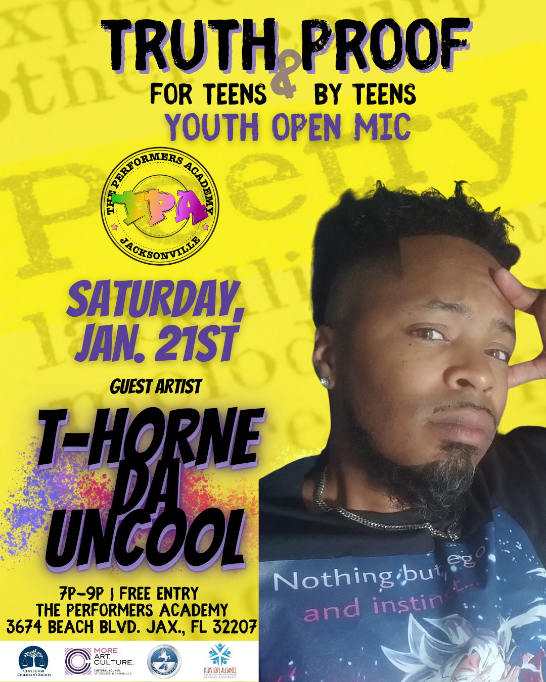 Upcoming Events — The Performers Academy