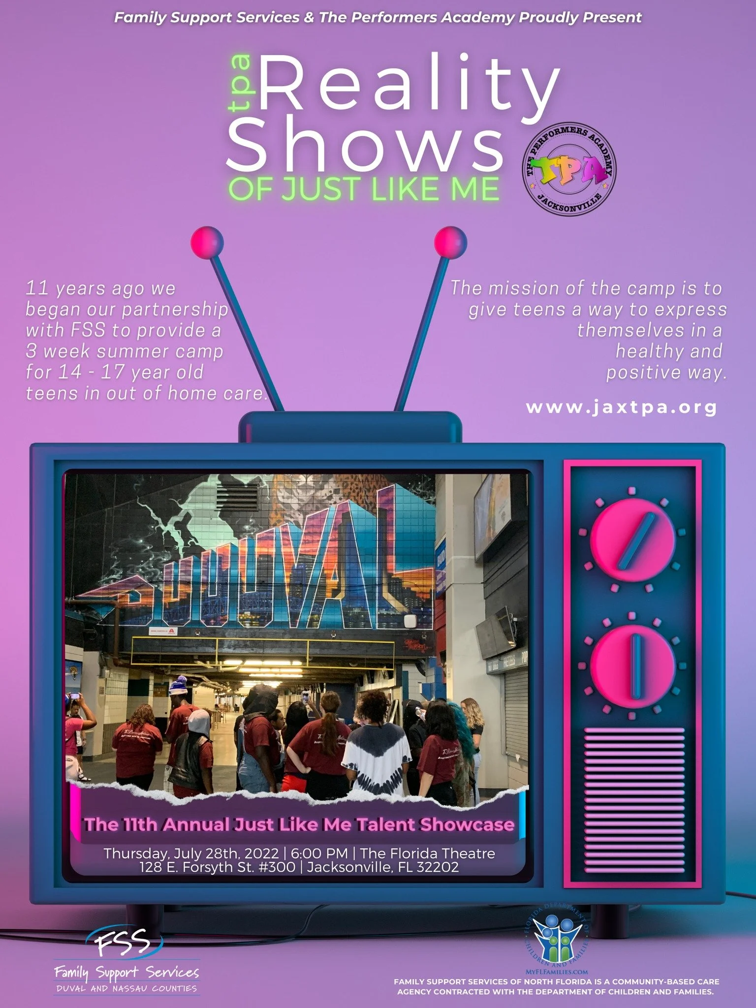 Just Like Me Program — The Performers Academy