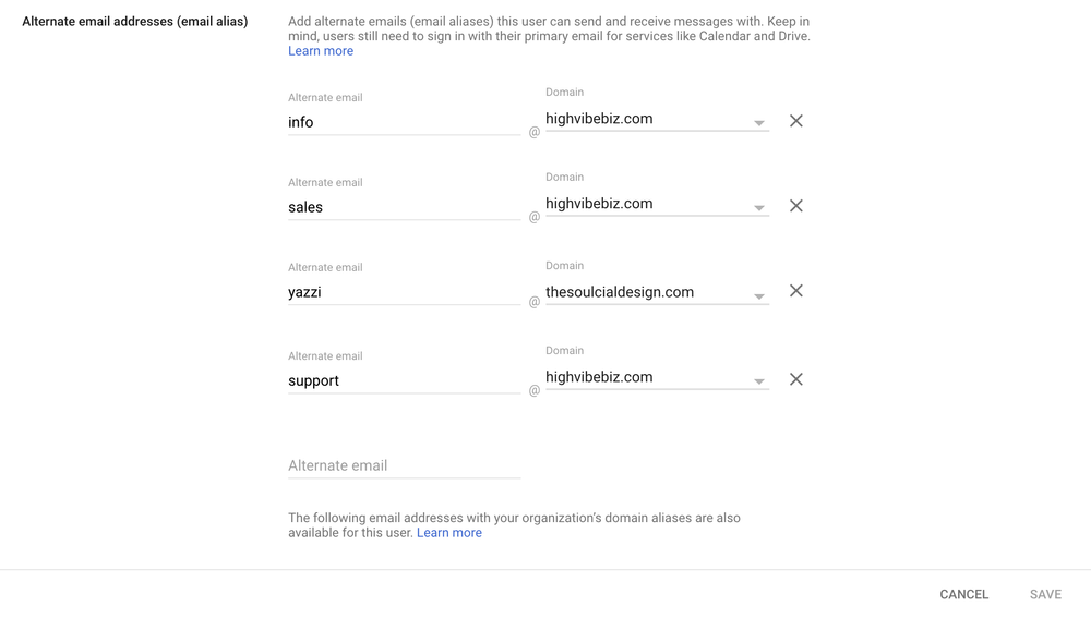 How to Create an Email Alias in GMail with Google Workspace
