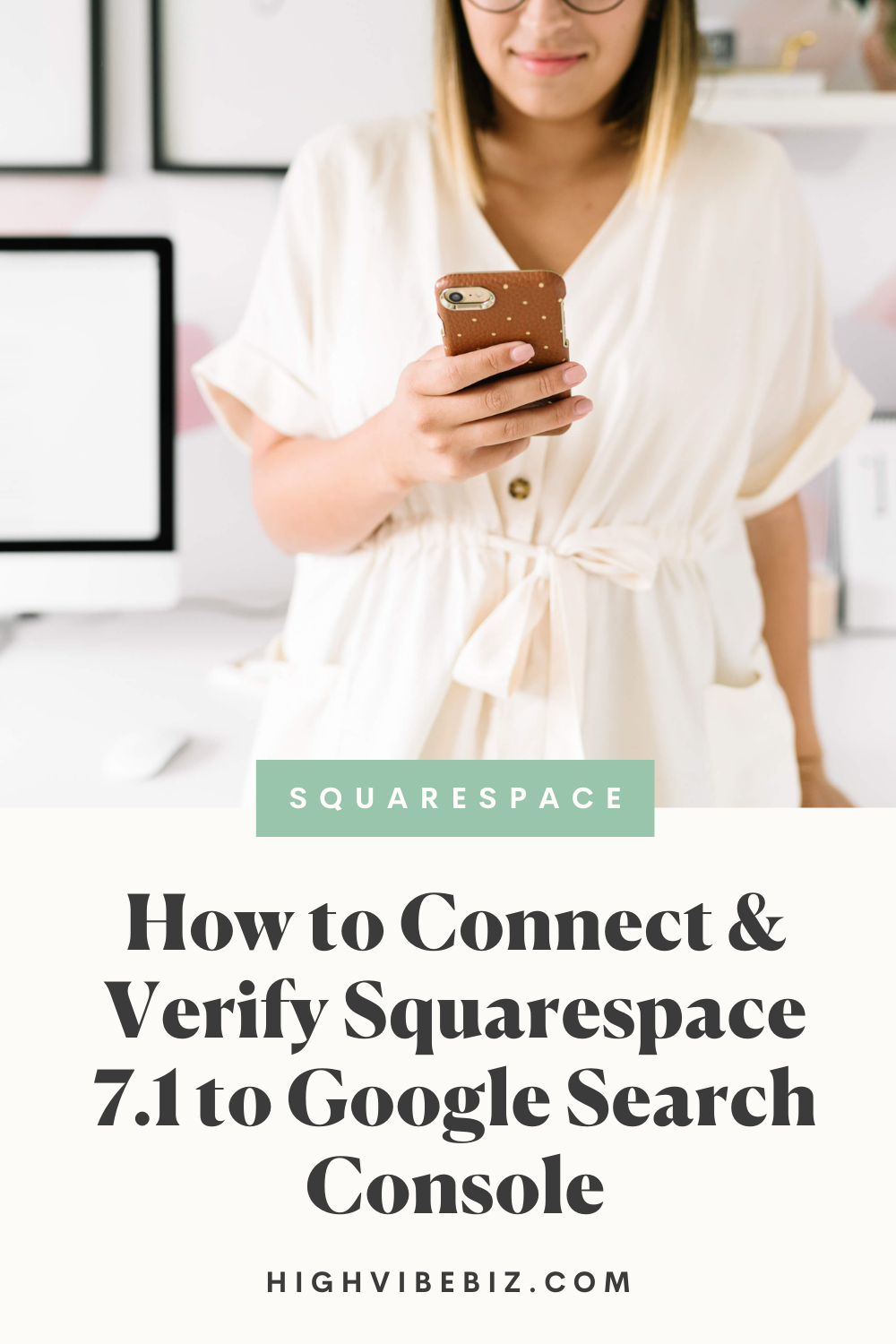 Verify and Connect Squarespace 7.1 site to Google Search Console