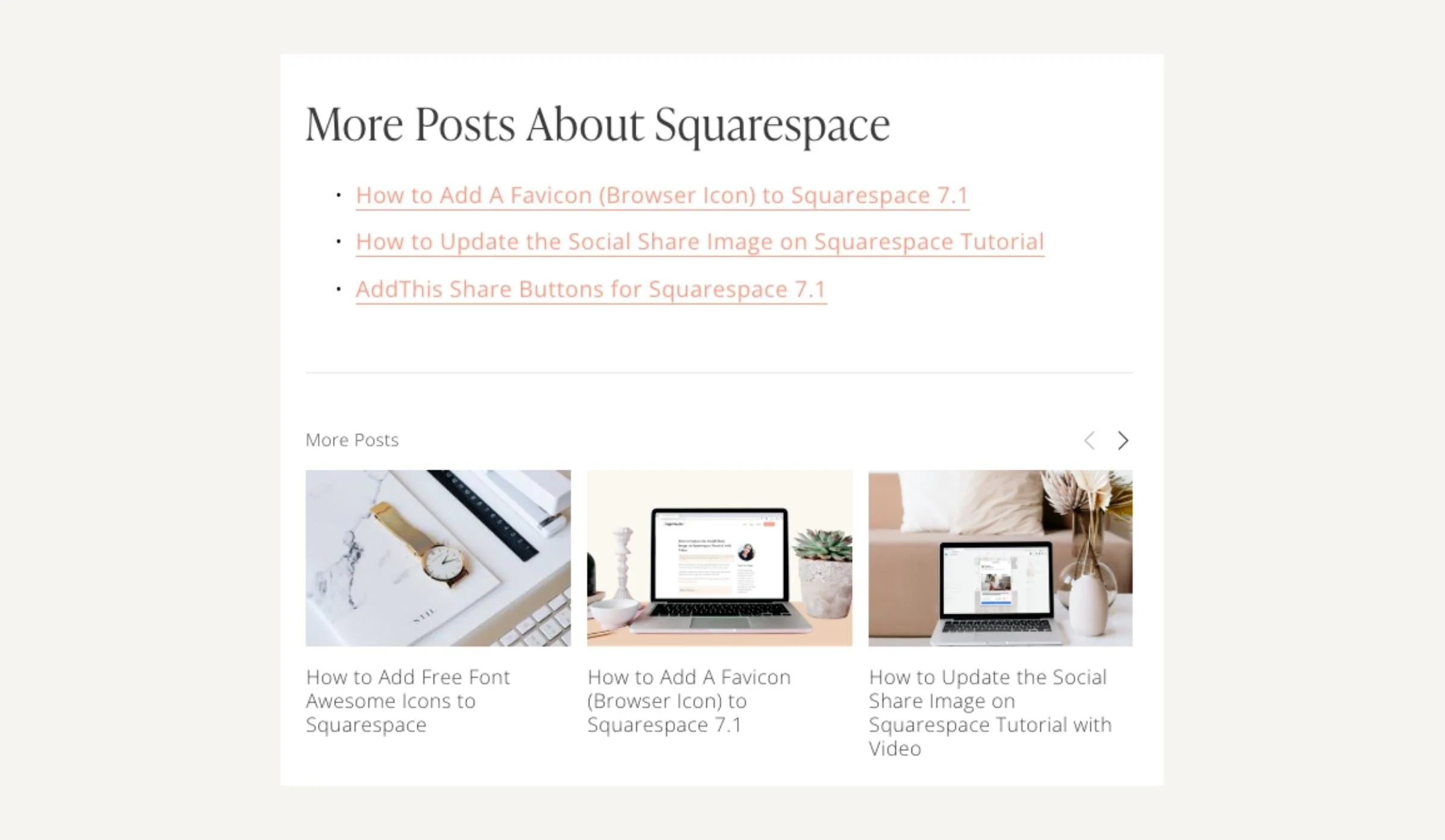 How to Create a Squarespace Blog Template