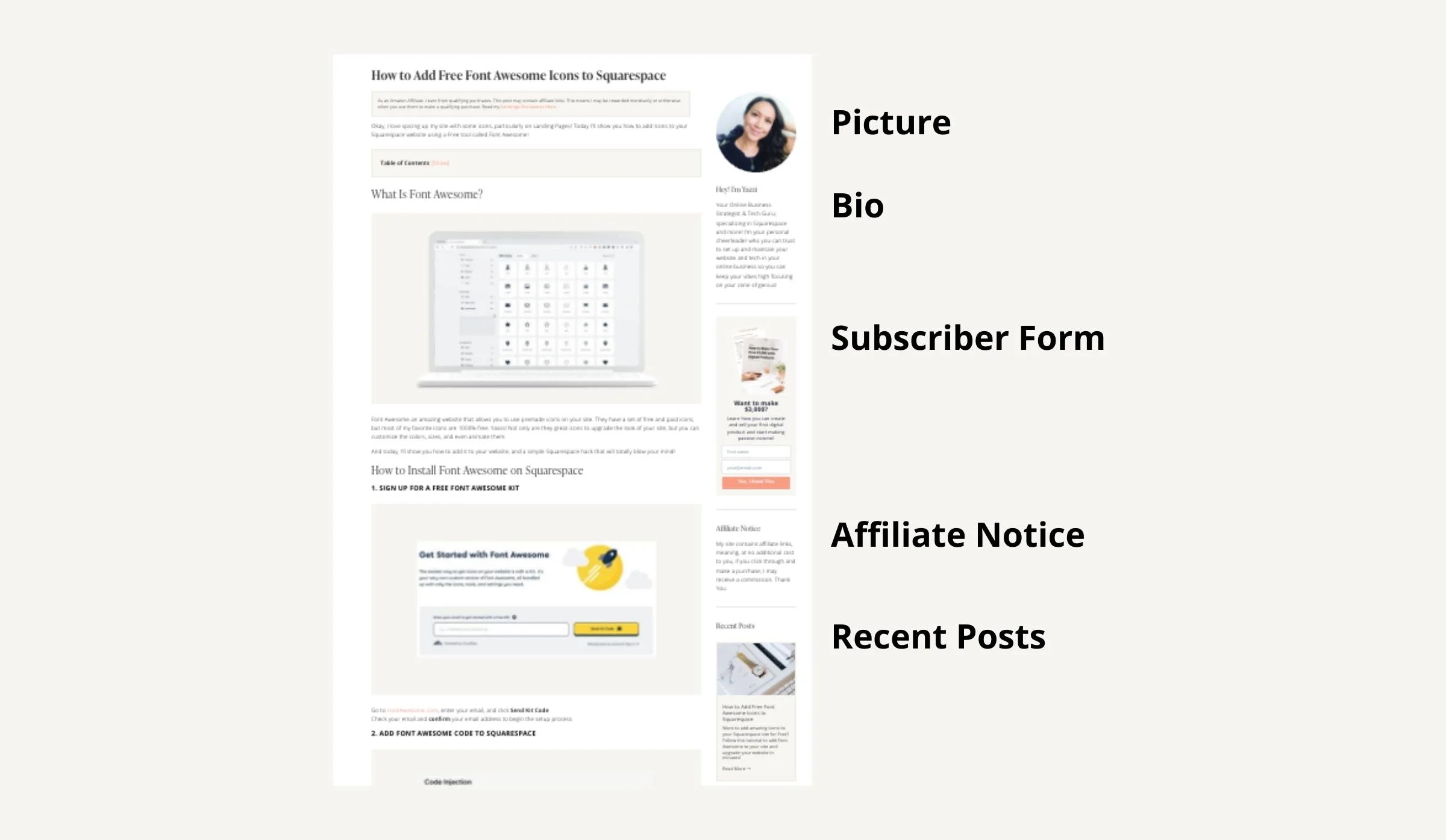 How to Create a Squarespace Blog Template