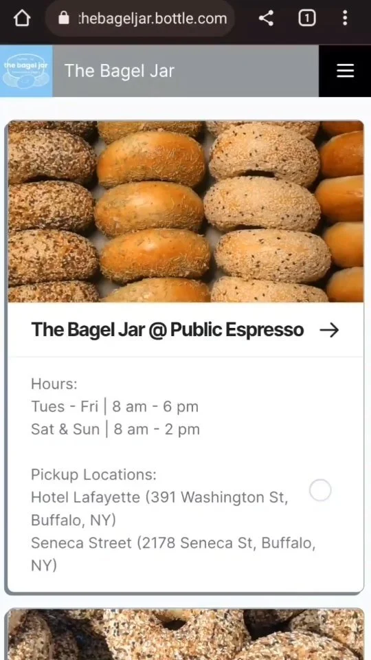 Handcrafted Bagels | Buffalo, NY | the bagel jar