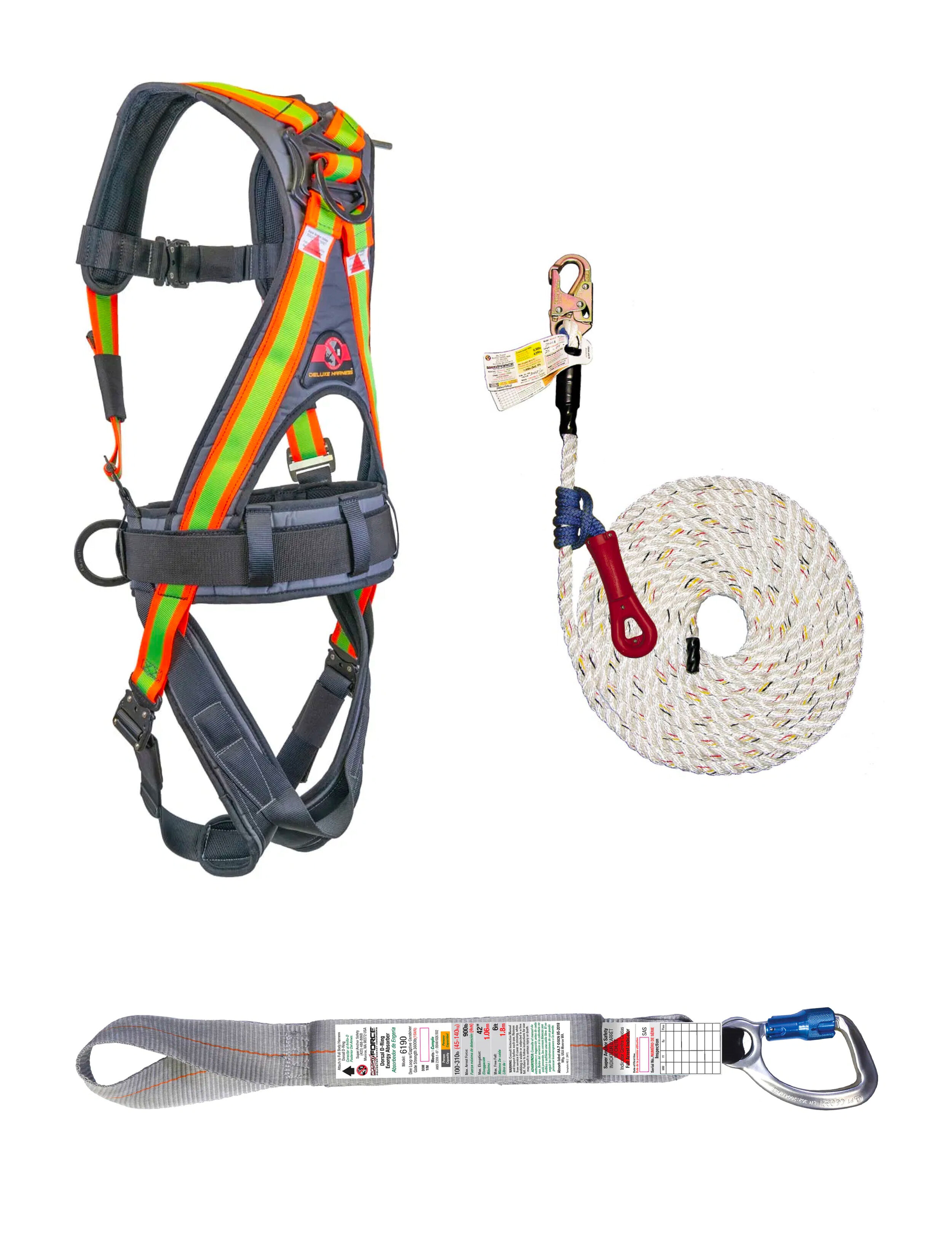 Fall Protection Equipment — Hands-On Safety Training, LLC
