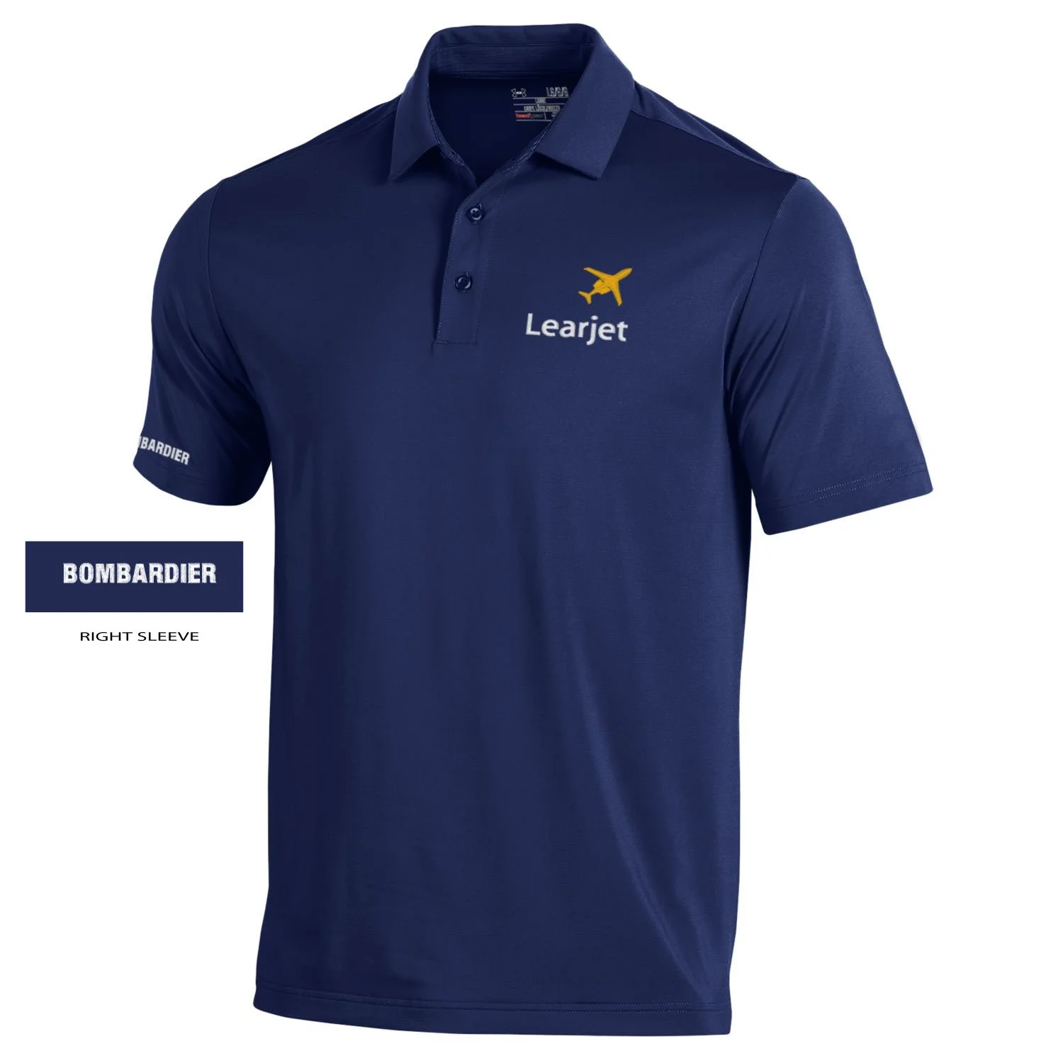 Learjet T2 Green Polo — Bombardier Arrivals Store