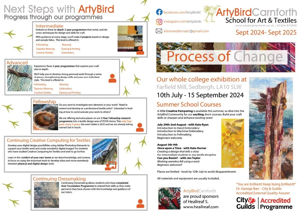 ArtyBird Carnforth School for Art & Textiles