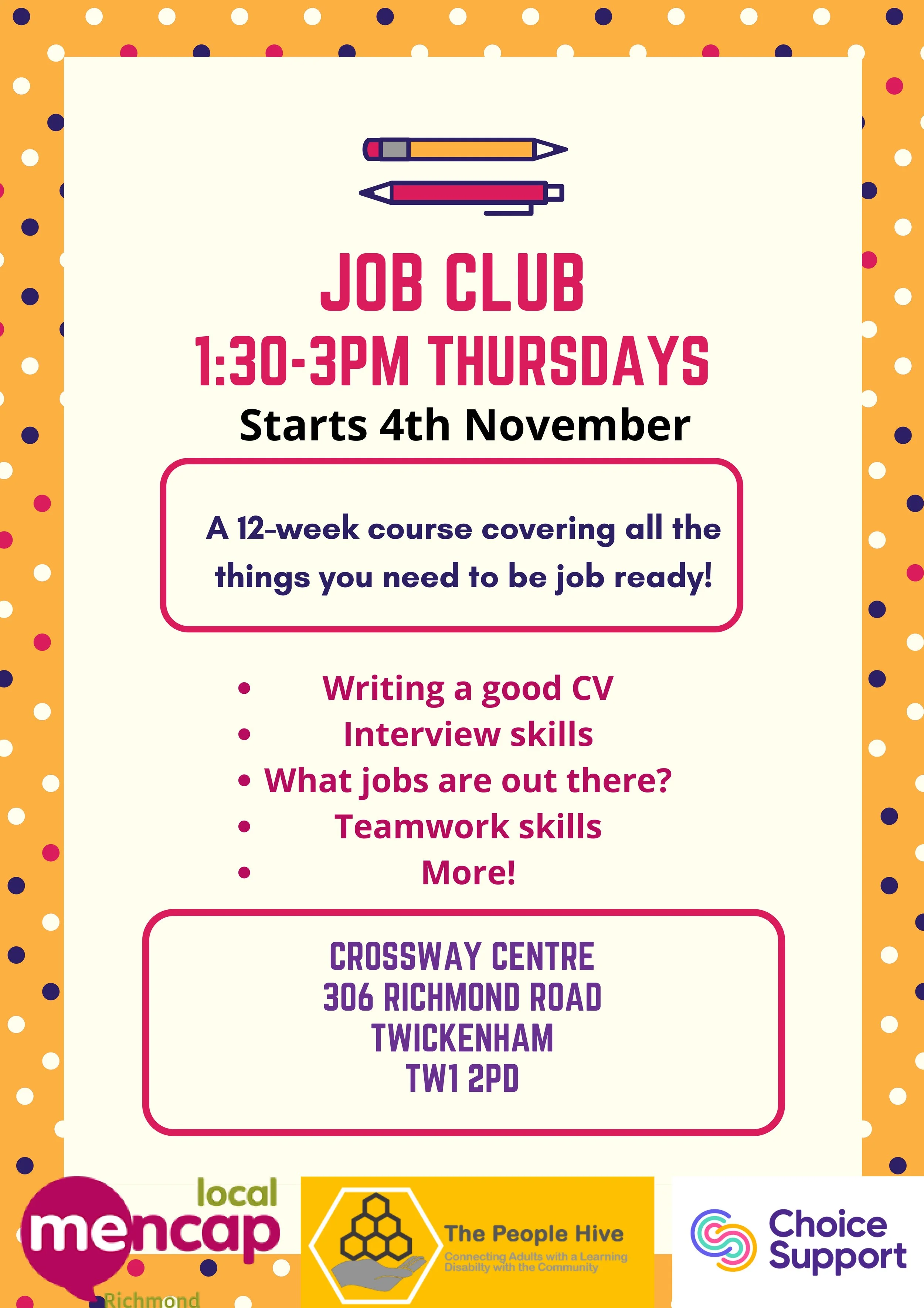 Job Club | The People Hive