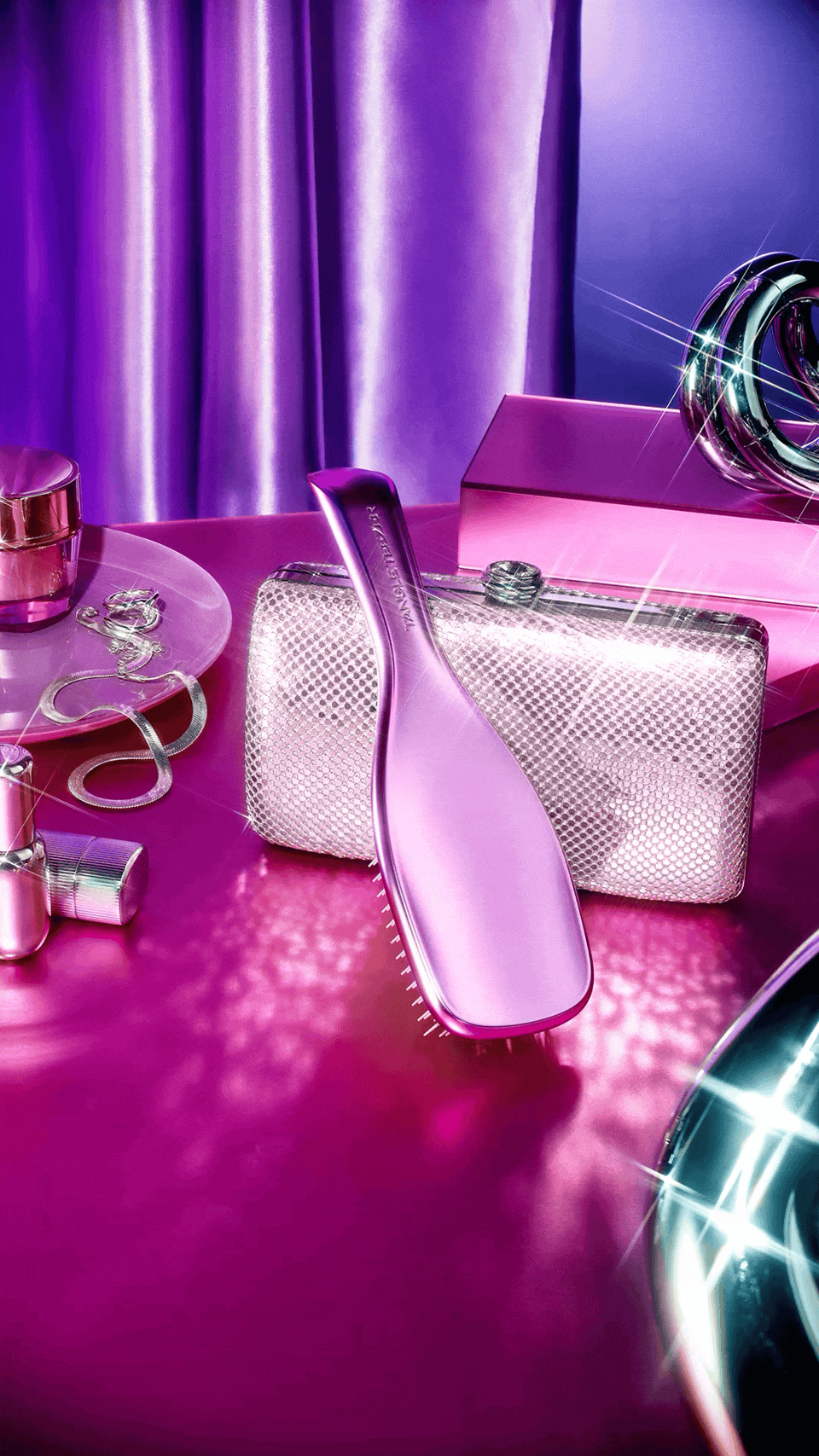 Chrome Tangle Teezer Georgie Nash Chrome Tangle Teezer Georgie Nash