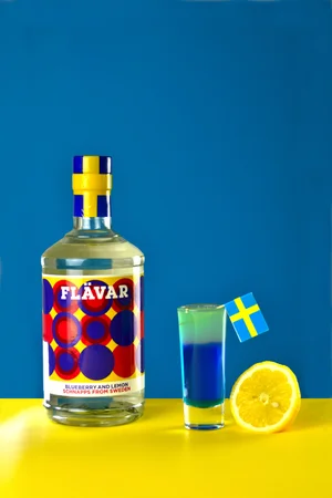 Ukraine Themed Eurovision Cocktail Recipe — Smartblend