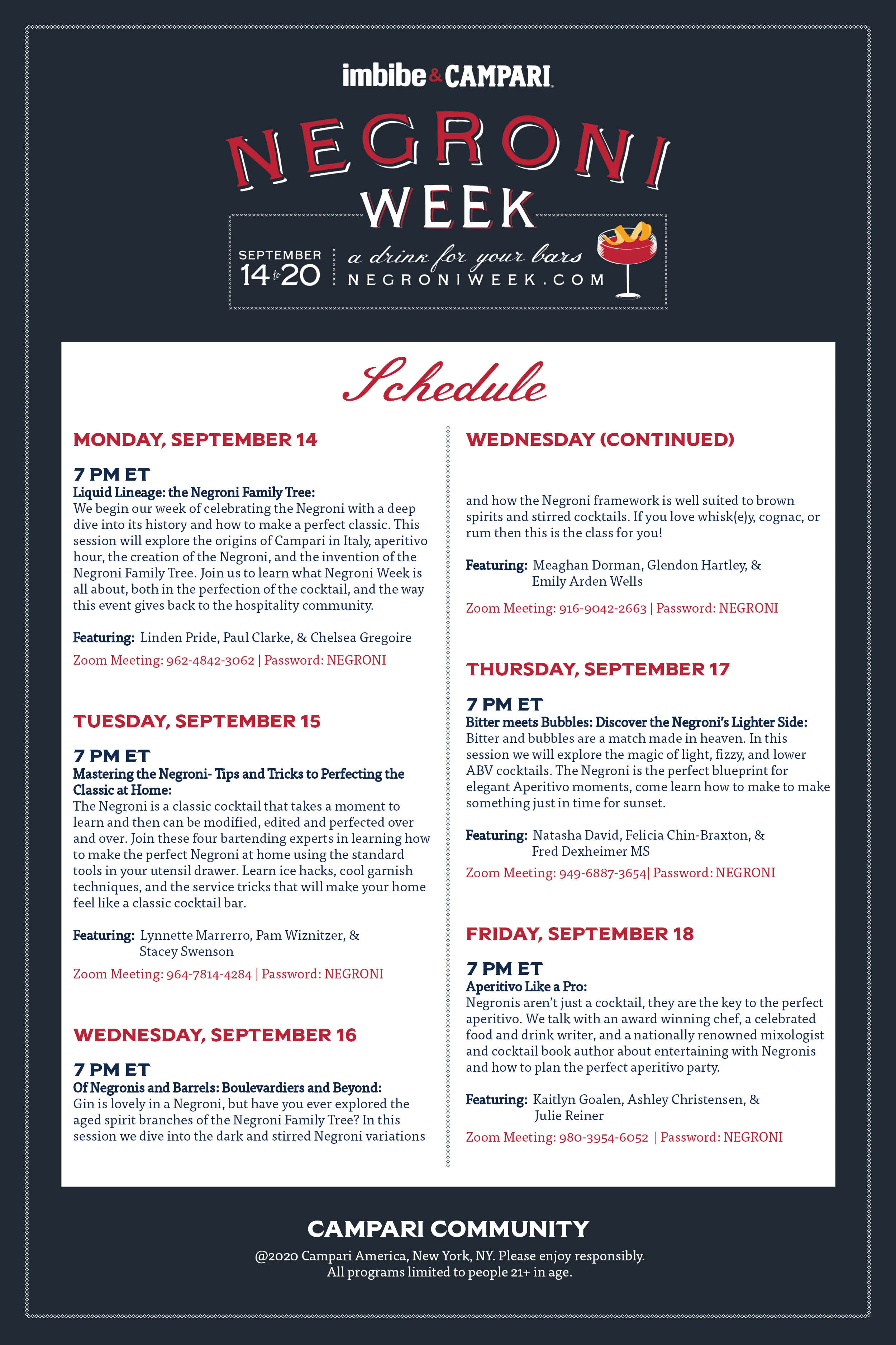 Negroni Week 2020 | Everything you need to know — Smartblend