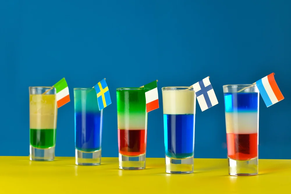 Finland Flag Shot Recipe — Smartblend