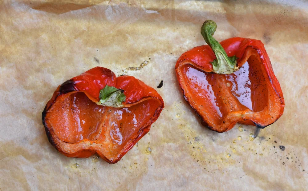 Vegetarian Stuffed Cheesy Peppers — Smartblend