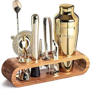 10 BEST Gold Cocktail Shaker Sets to buy! Bartender Recommendation ...