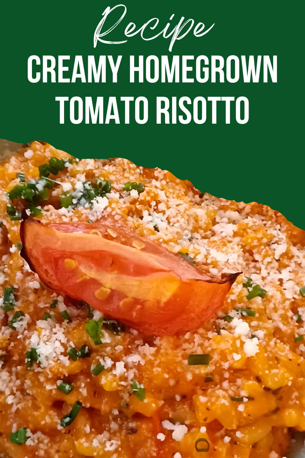 Fresh Creamy Tomato Risotto (with garden grown beefsteak tomatoes ...