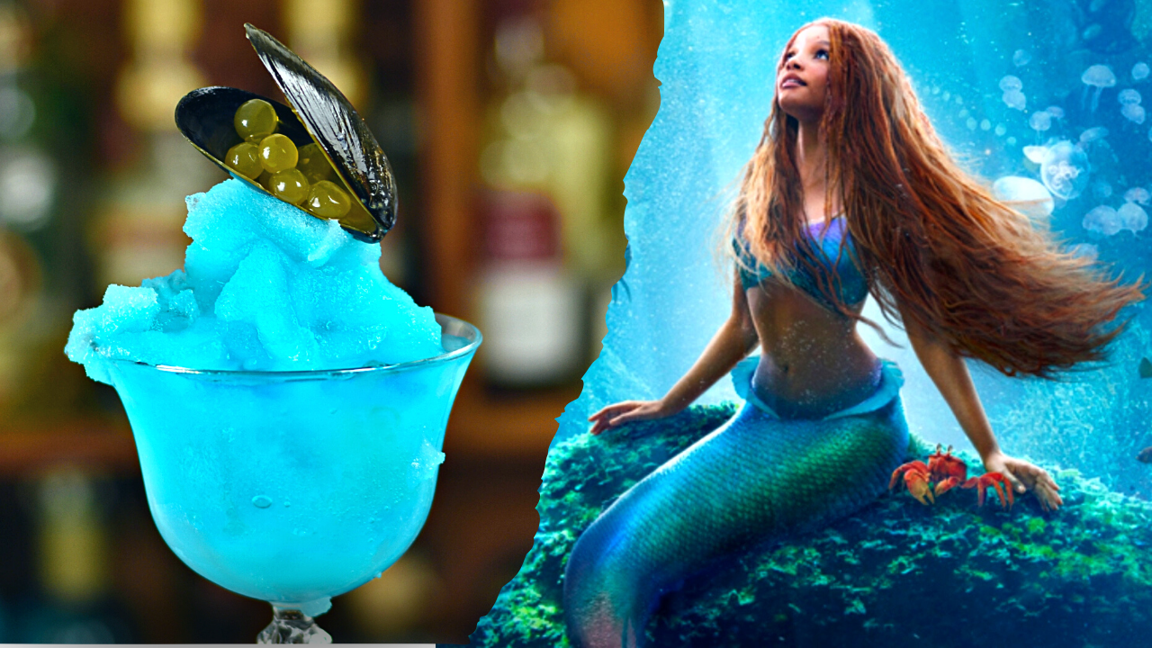 The Little Mermaid - Frozen Margarita Cocktail Recipe — Smartblend