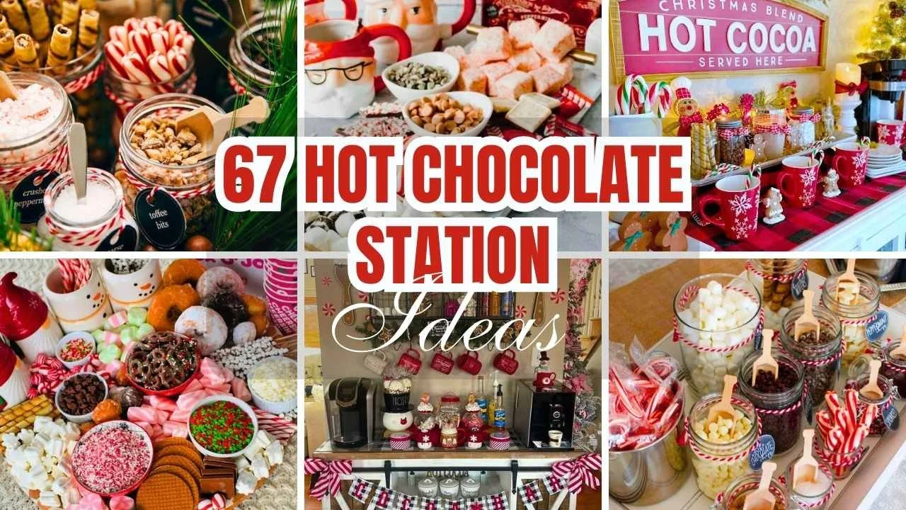 67 Hot Chocolate Station Ideas That Will seriously Warm Up Your Winter ...