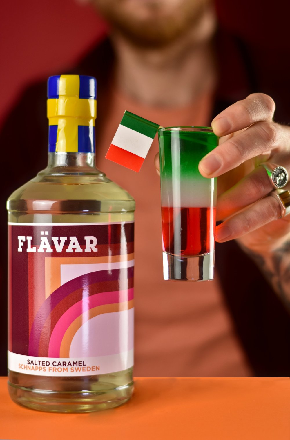 Spain and Swedish Eurovision Cocktail Recipe — Smartblend