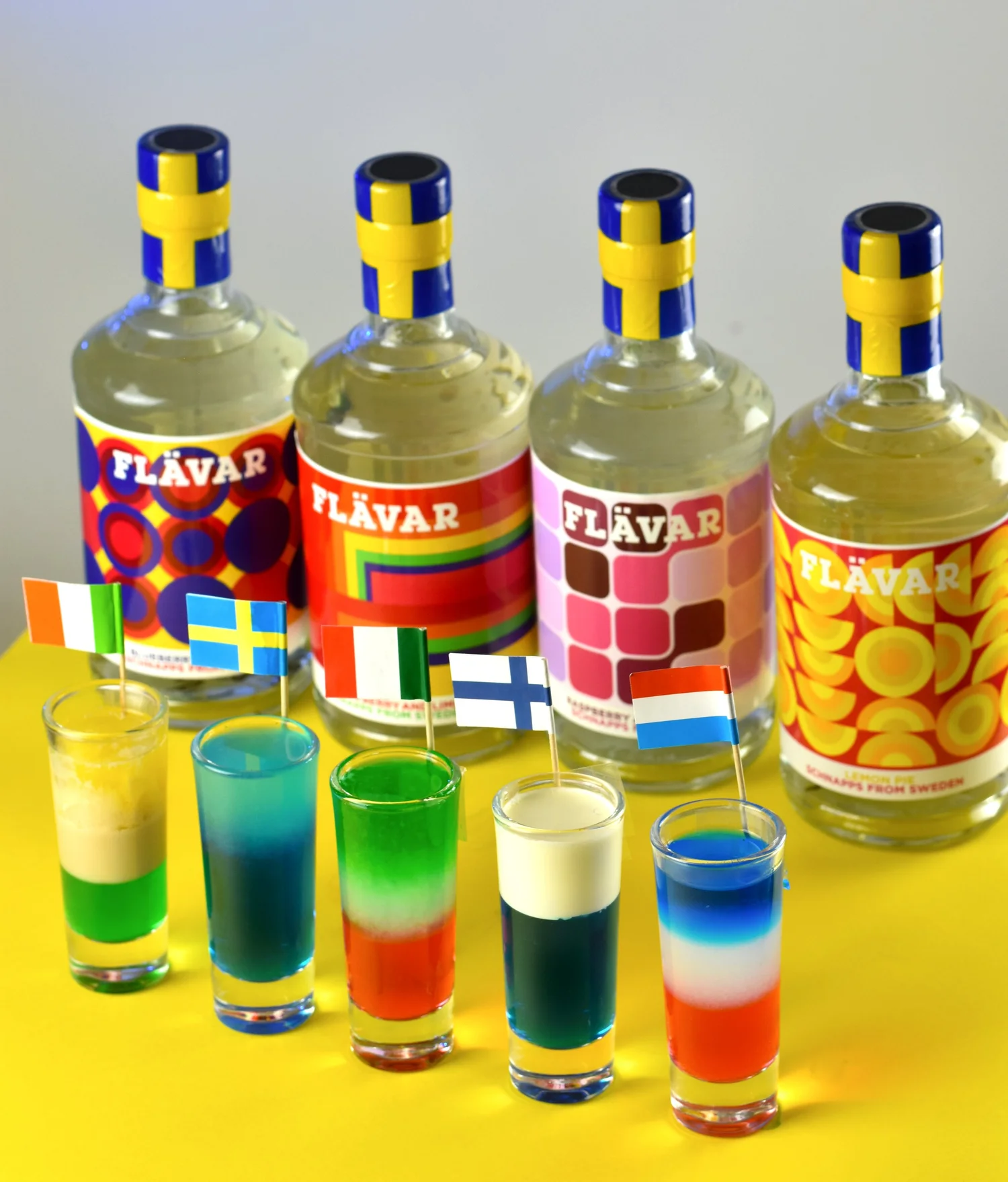 5 Eurovision Flag Shot Recipes — Smartblend