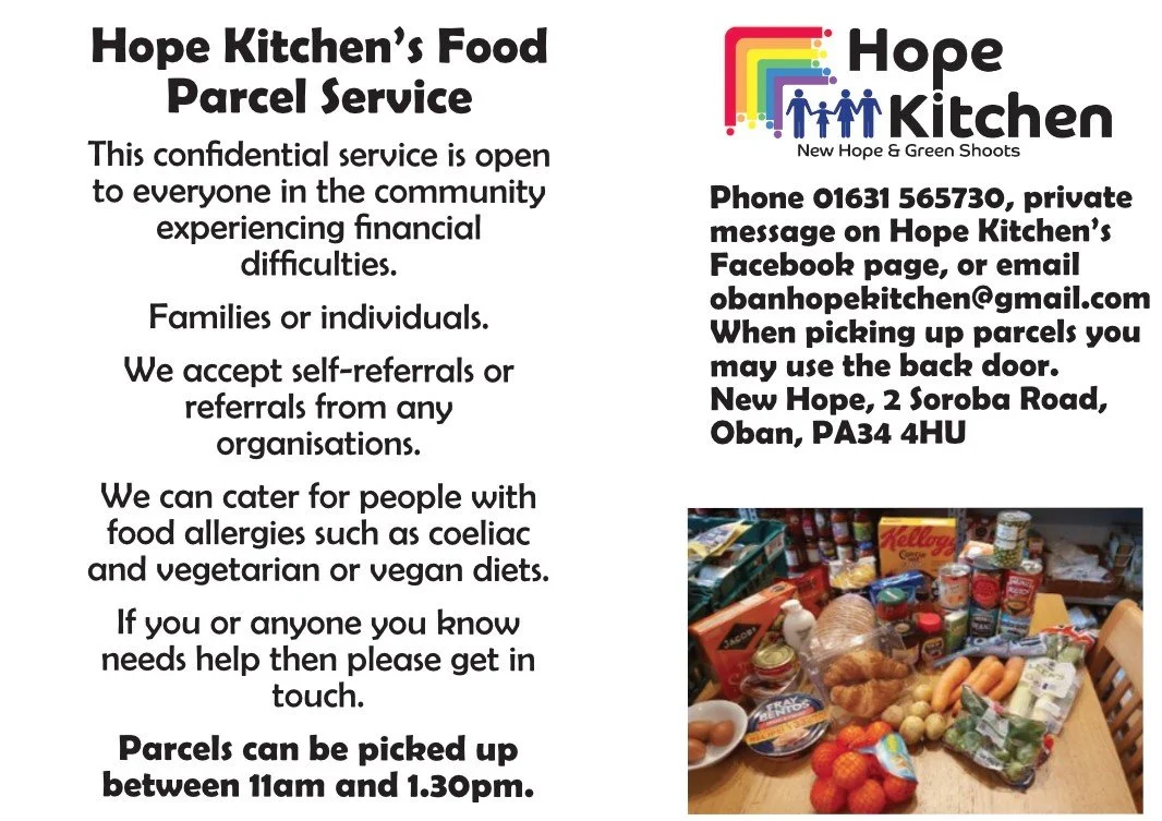 Food Parcels — Hope Kitchen