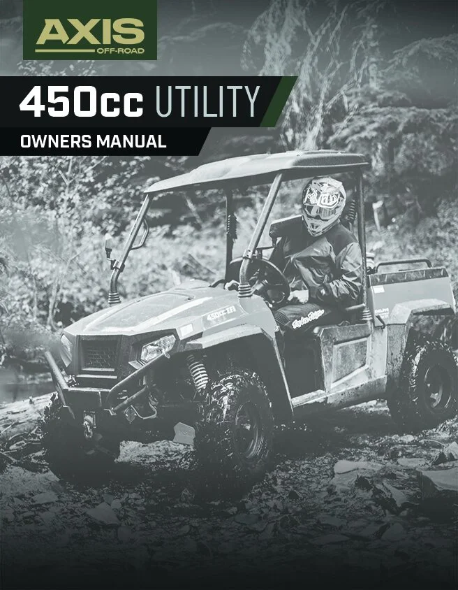 Owner's Manual — Axis Offroad | Utility Vehicles | Lowe's