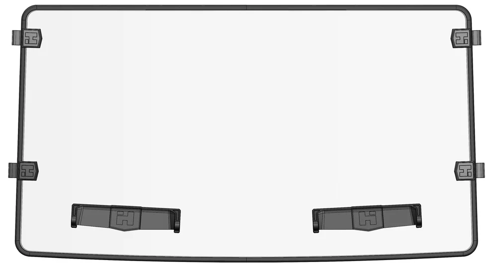 Full Windshield Vented - Hard Coated Poly — Axis Offroad | Utility ...