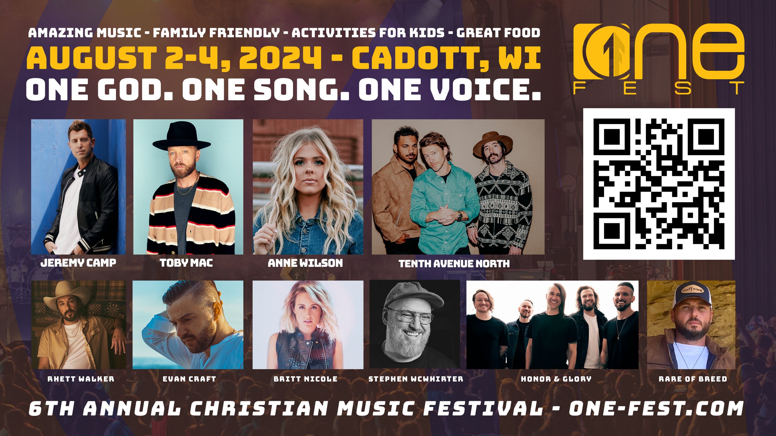 Promotional — onefest | Christian Music Festival - Cadott, Wisconsin