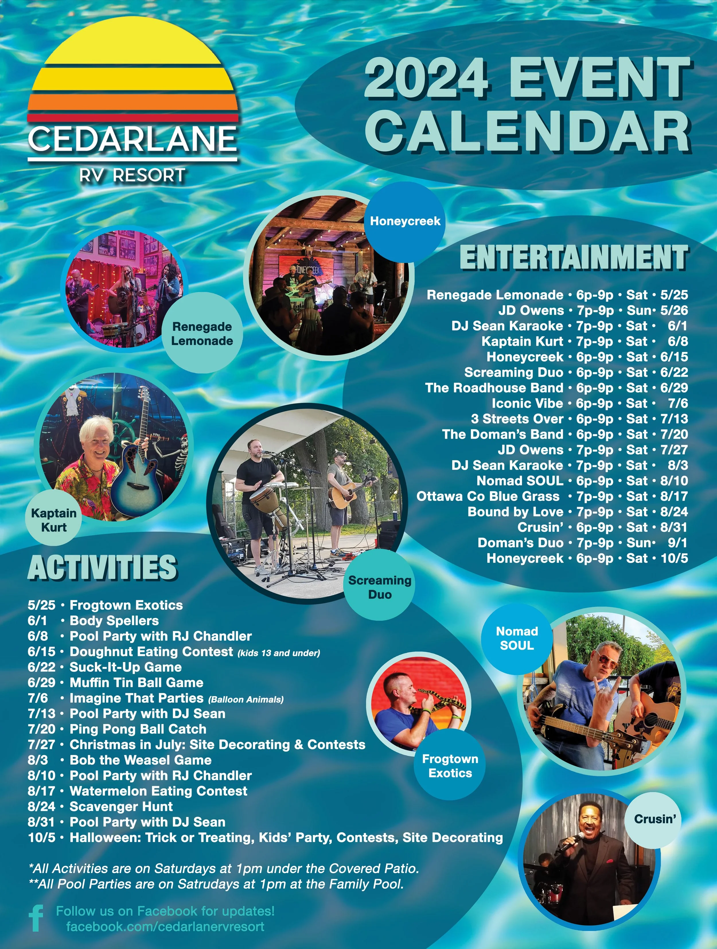 Events — Cedarlane RV Resort
