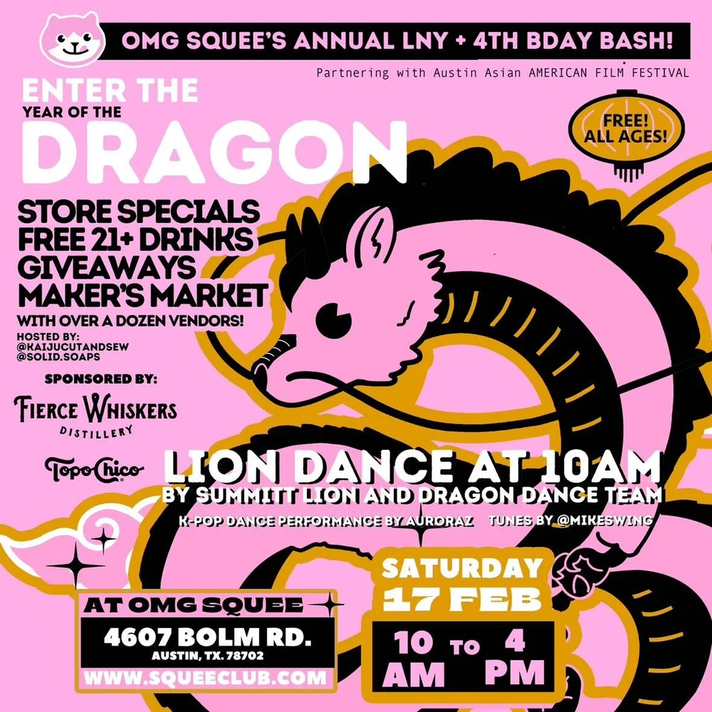 Enter the Year of the Dragon with OMG SQUEE (Happy 4th Birthday ...