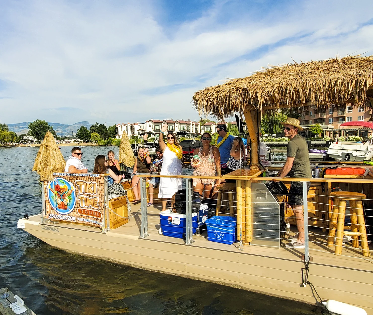 Tiki Boat & Tiki Bus - Tasting & Cruising Tour — Tiki Time Tours