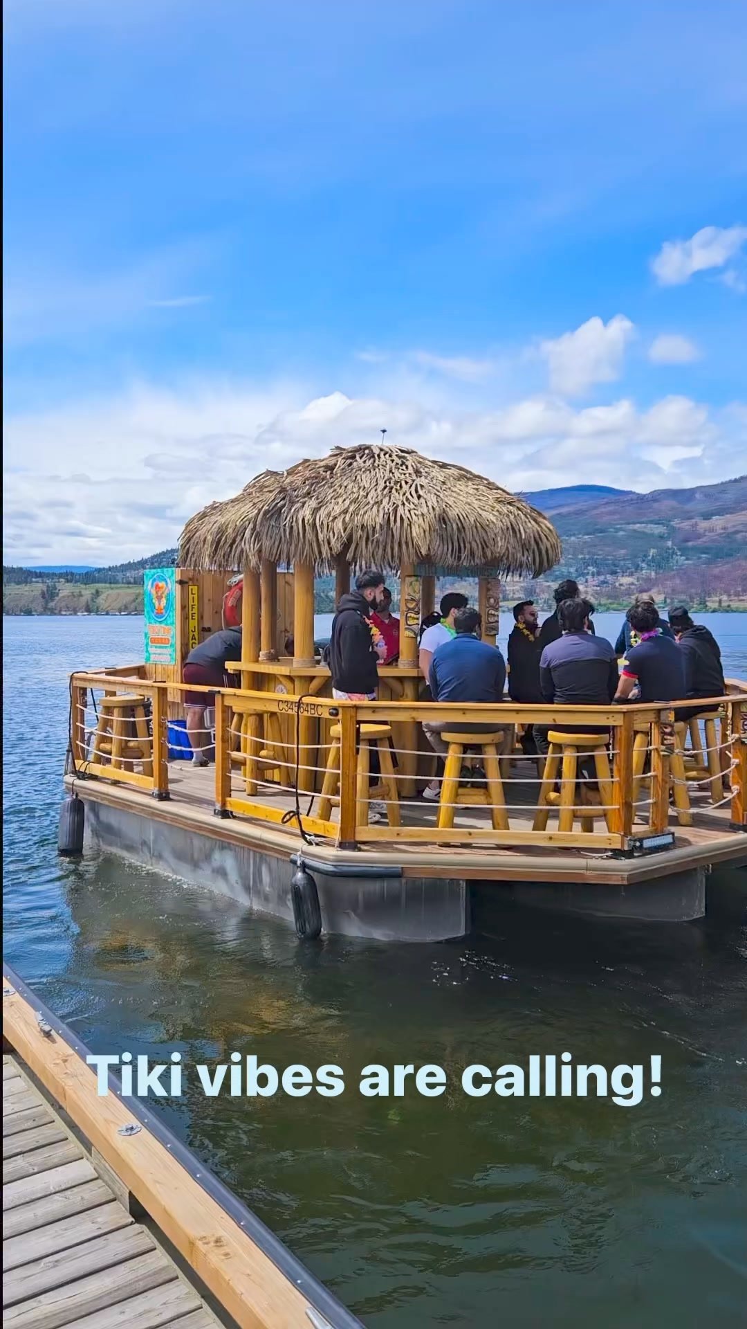 Tiki Time Tours - Kelowna Lake Cruise & Wine Tours