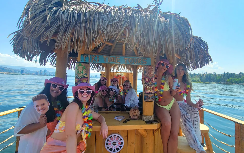 Tiki Boat Lake Cruise - Private Charter — Tiki Time Tours