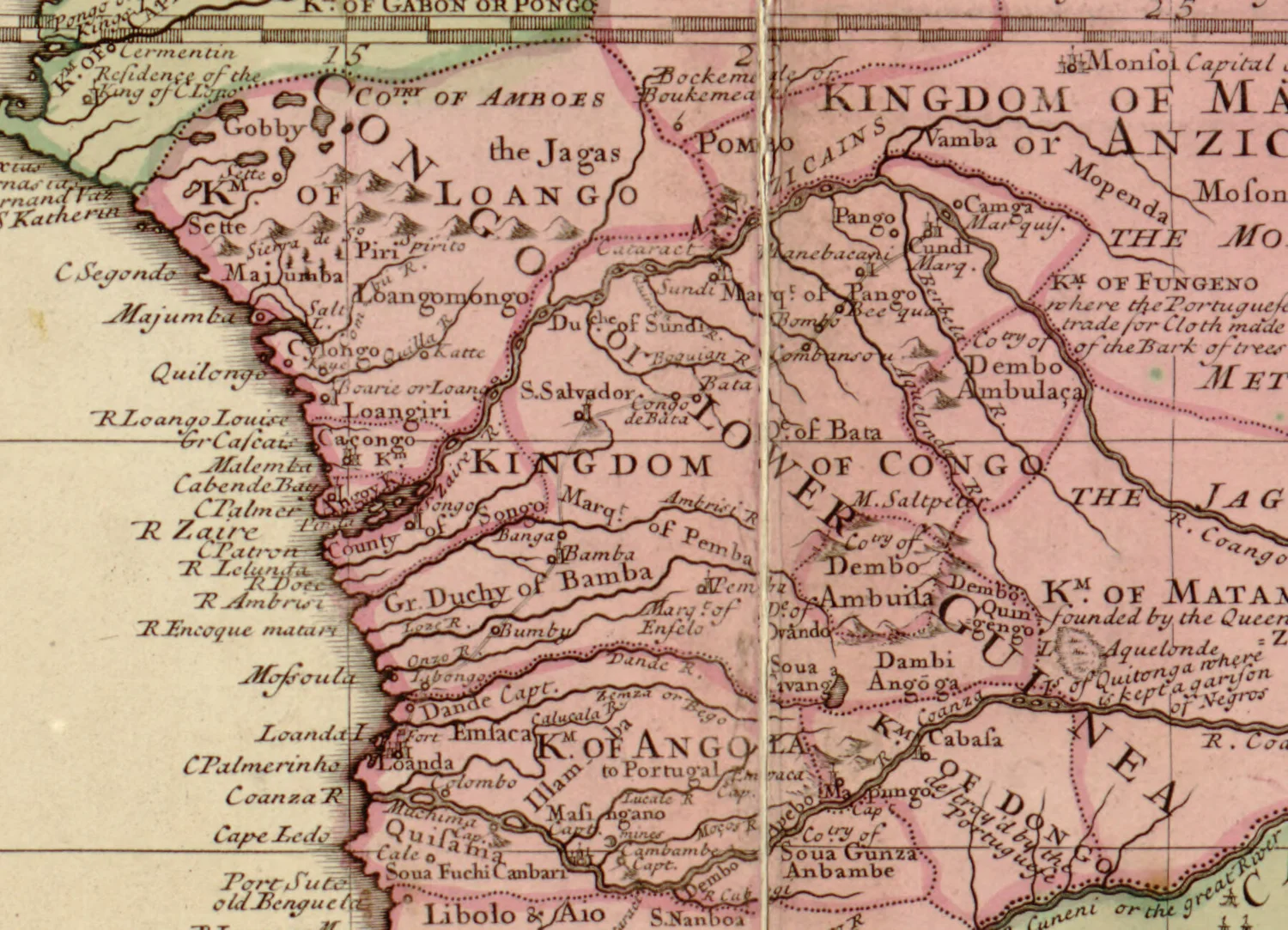 18th century Africa map — Chesapeake Heartland