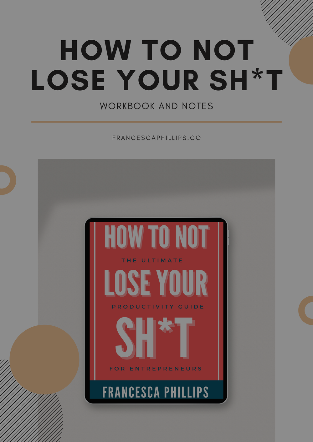 How To Not Lose Your SH*T — The Good Space