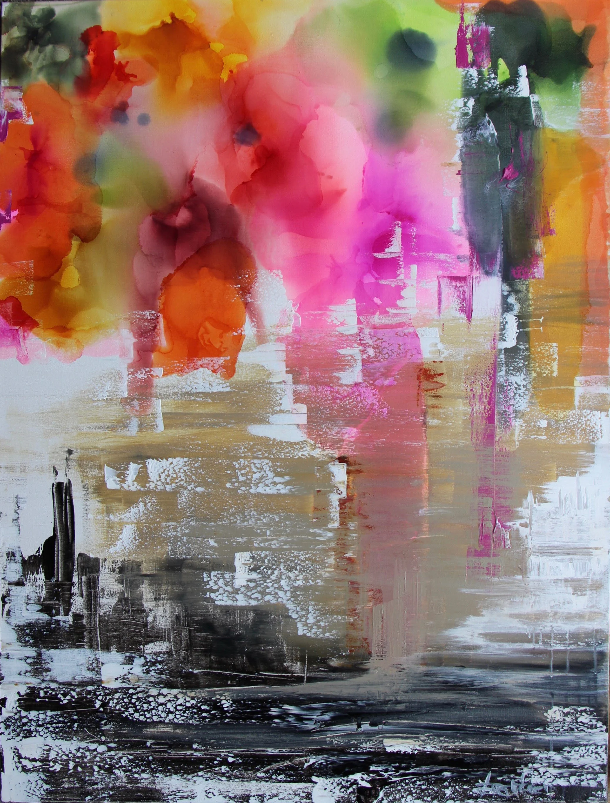 Colour Bloom City — Yana Meech Artist