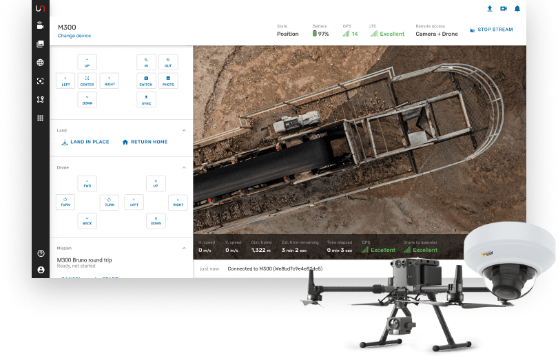 Safety and operational data from video cameras for mining