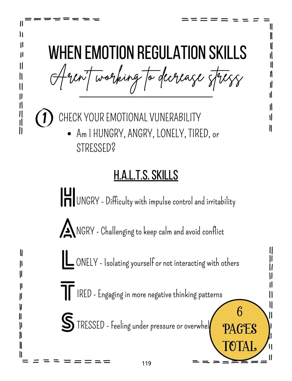 Coping Skills For Teens