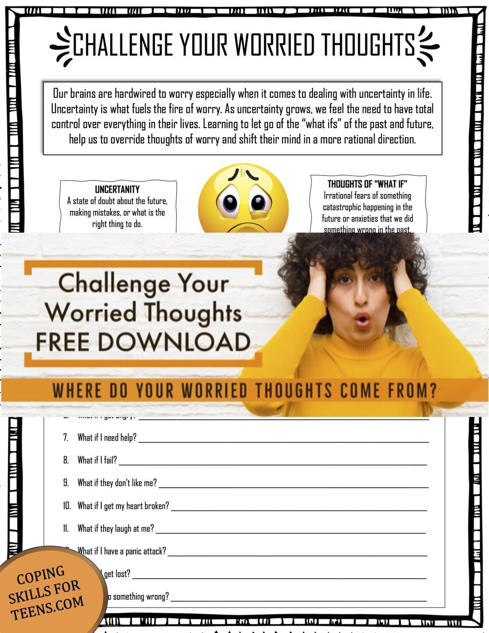 Coping Skills For Teens