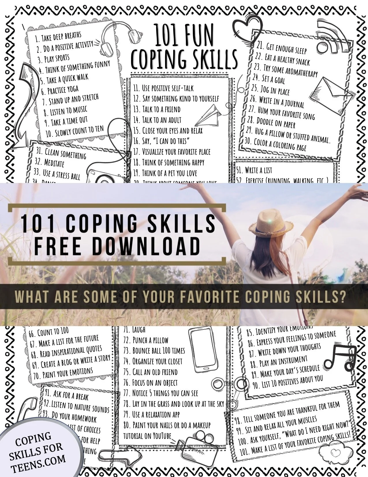 Coping Skills For Teens