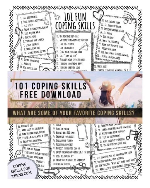 Coping Skills For Teens