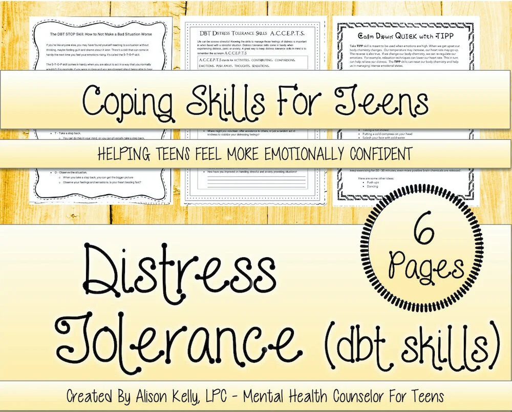 Coping Skills For Teens