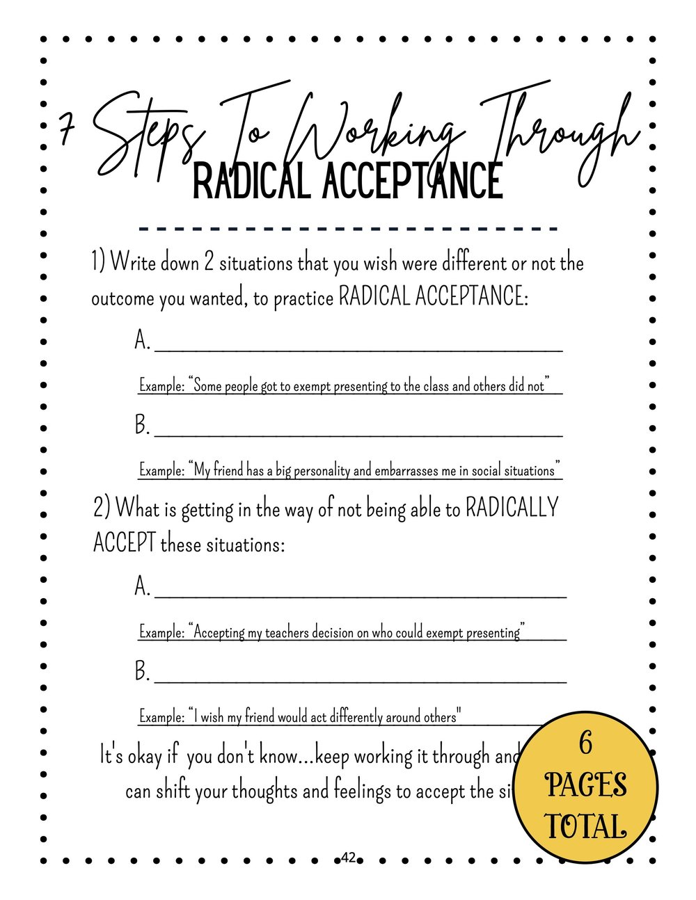 Coping Skills For Teens