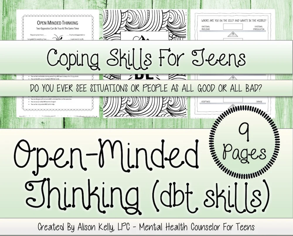 Coping Skills For Teens