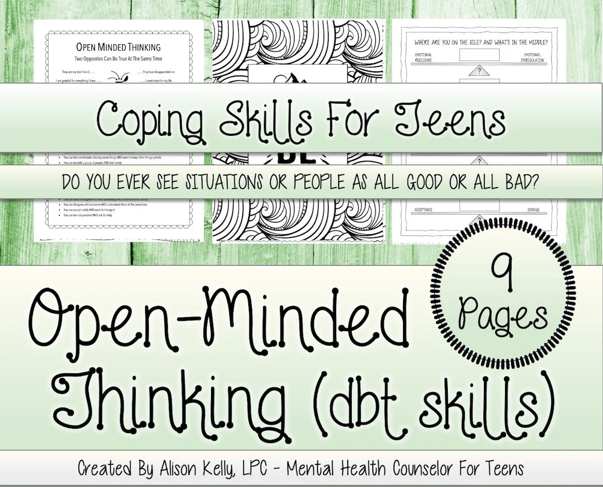 Coping Skills For Teens
