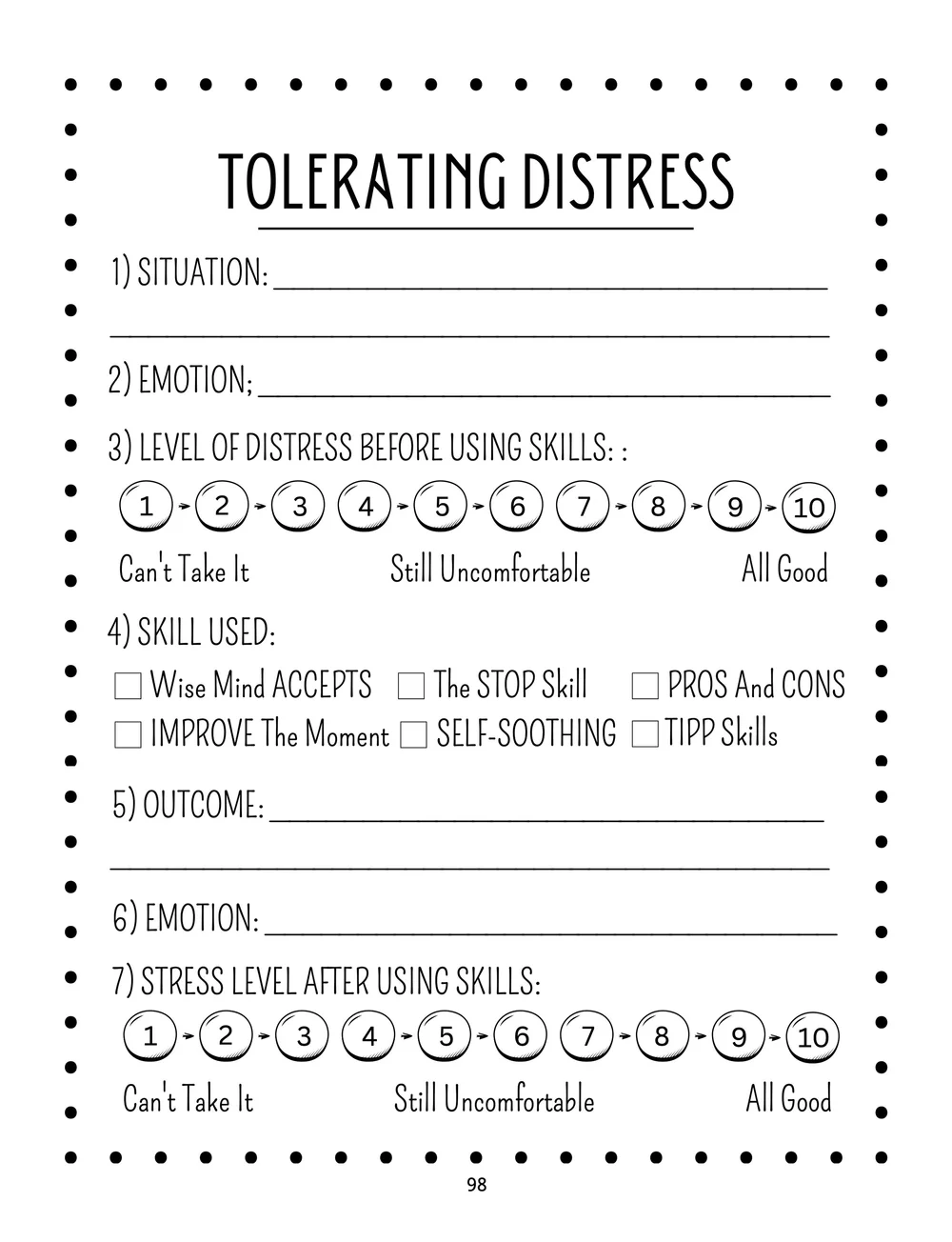 Coping Skills For Teens