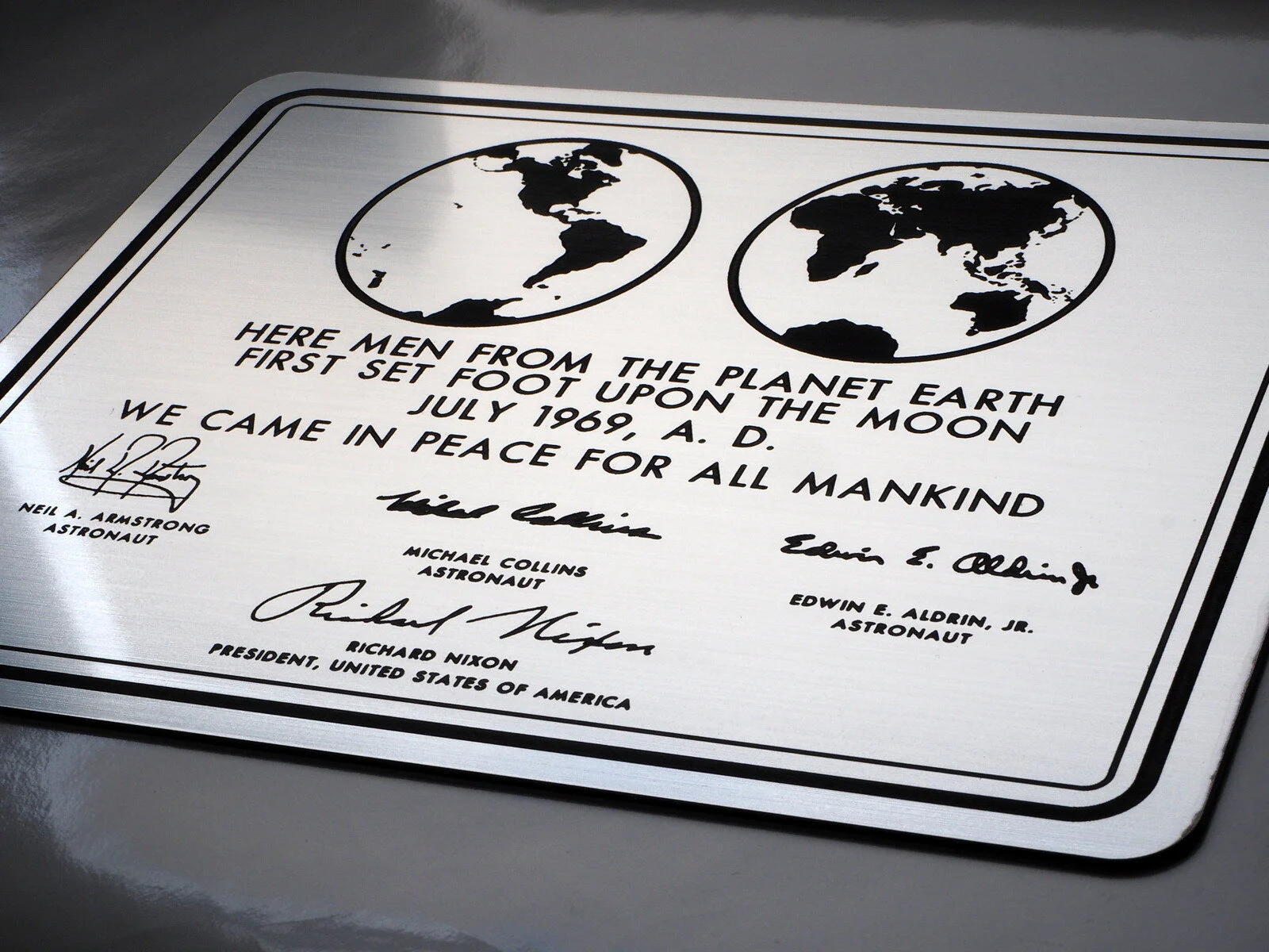 Apollo Moon Plaque — GasGasBones.com
