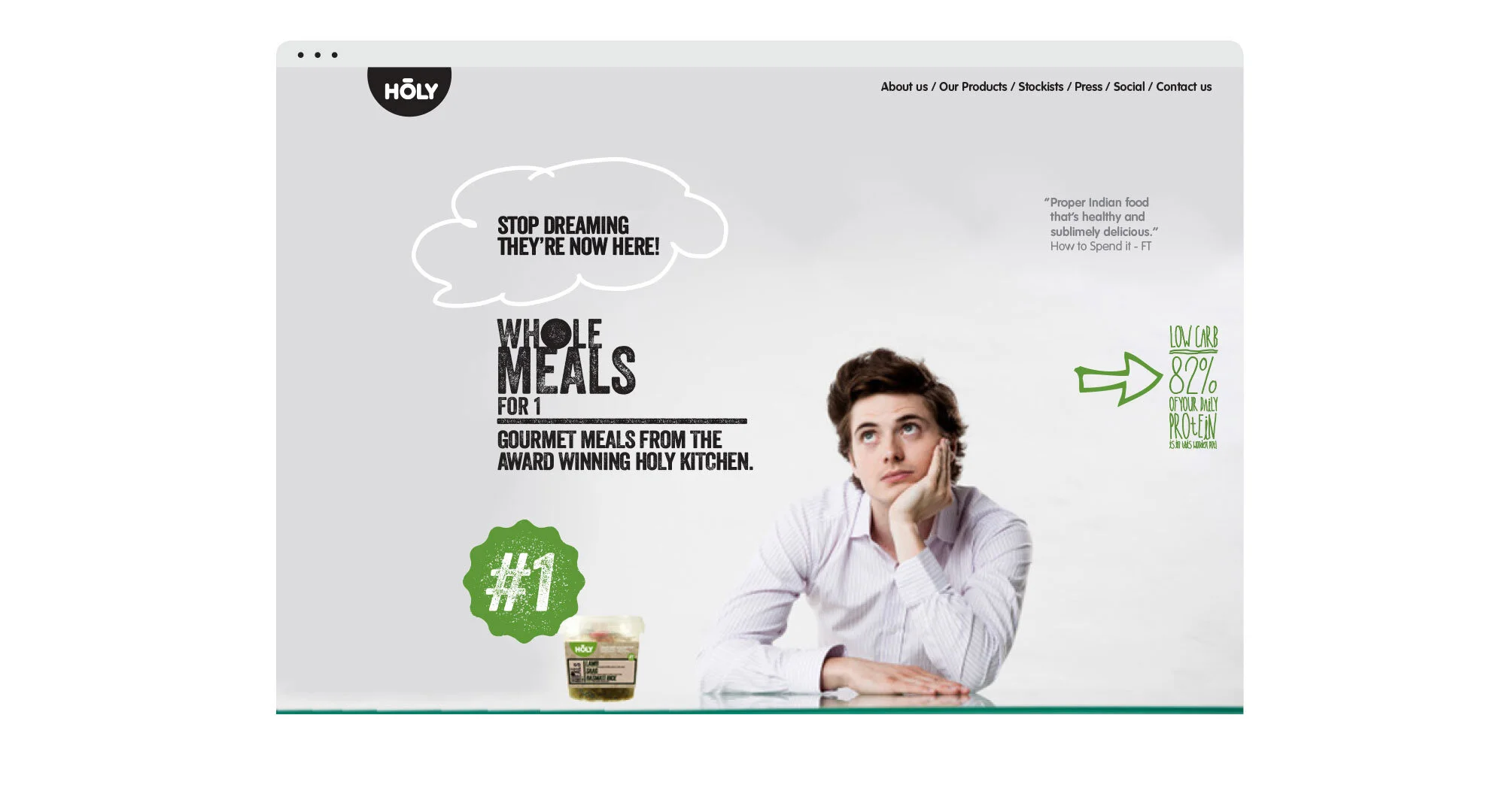 Holy Food – Pure Indian food — Heat Design