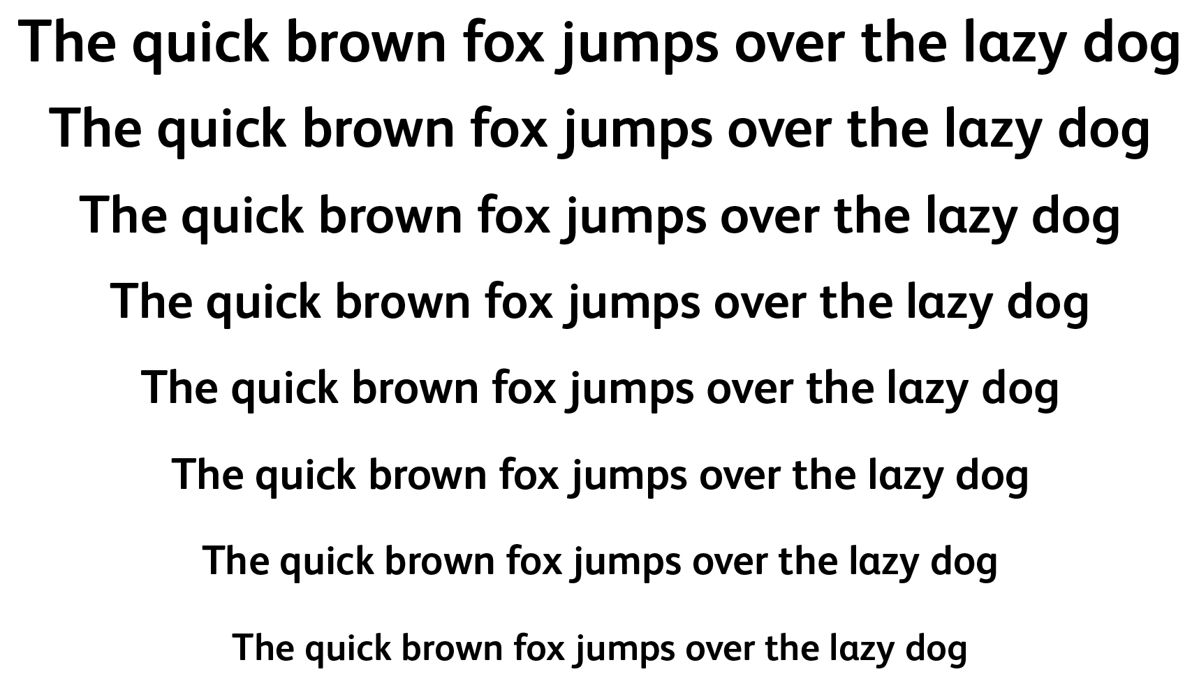 Font — Hackney Design Studio