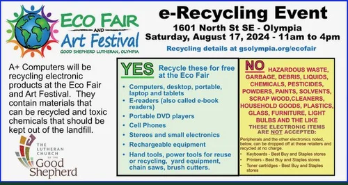 Eco Fair & Art Festival — Good Shepherd Olympia